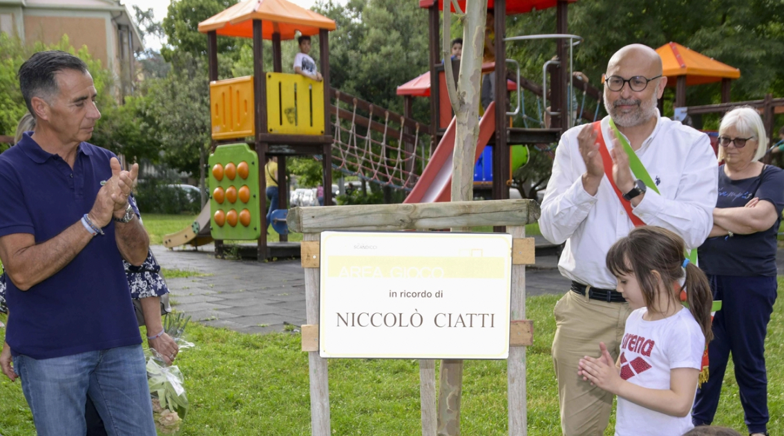 Inauguran un Área de Juegos en Italia dedicada a Niccolò Ciatti, el ...