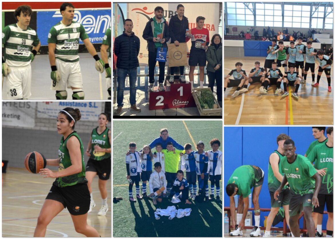 Resum esportiu lloretenc: victòries, emoció i lluita constant en totes ...